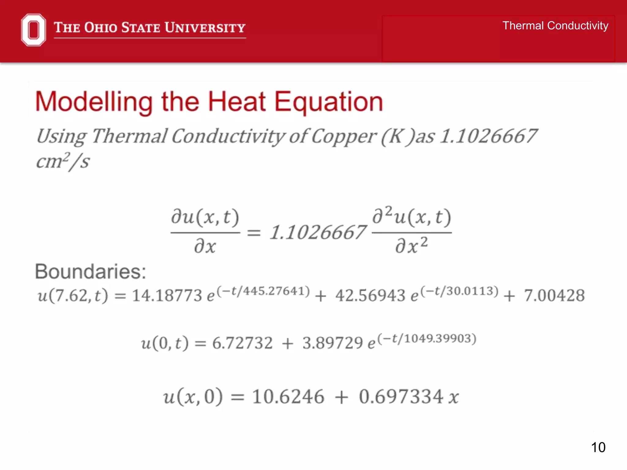 Thermal conductivity presentation | PPTX