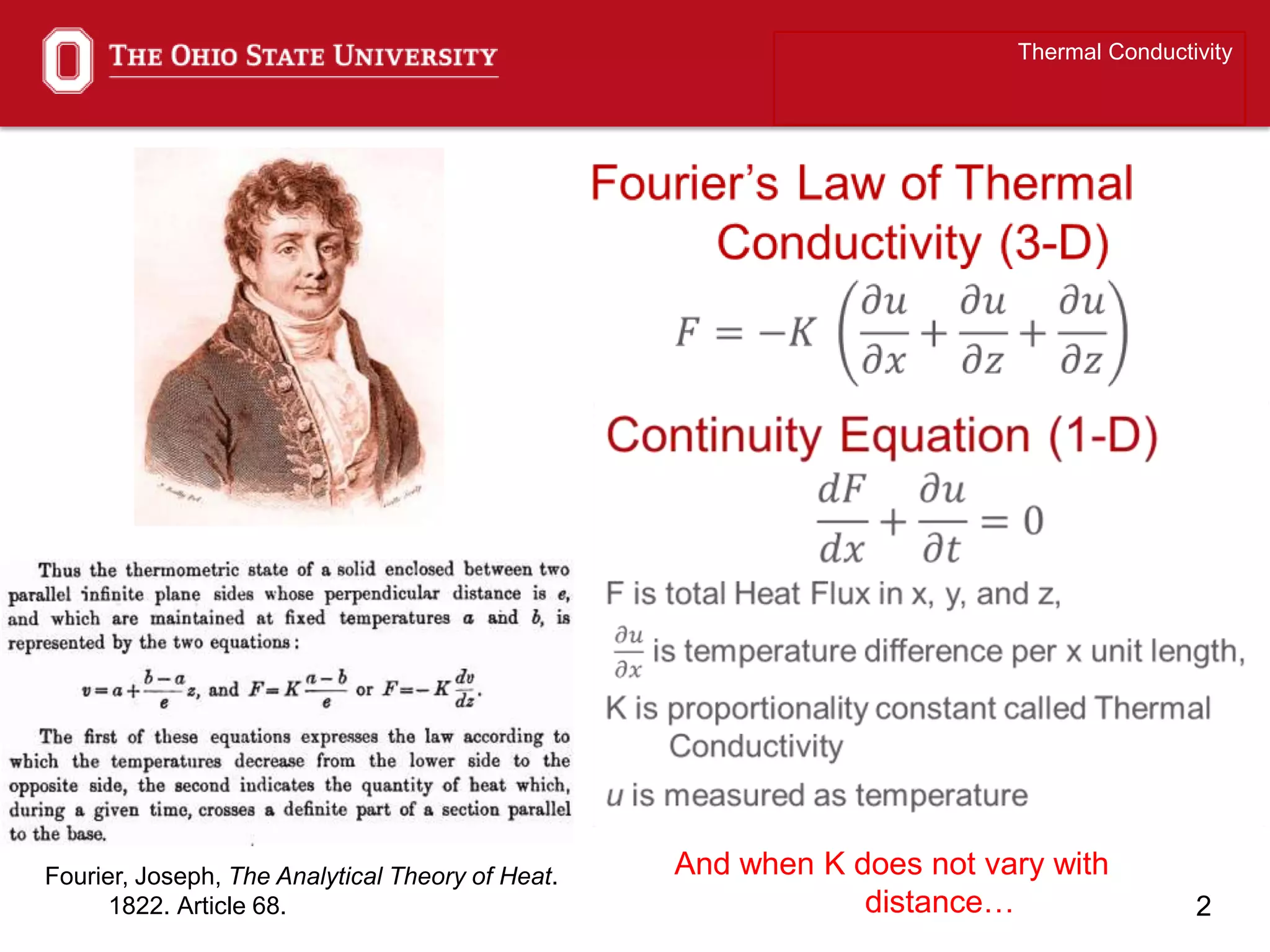Thermal conductivity presentation | PPTX