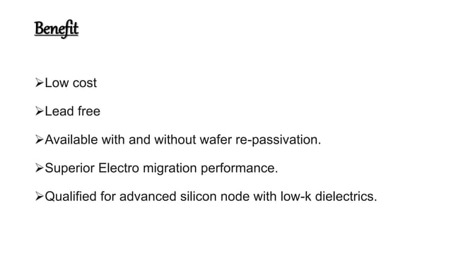 Thermal copper pillar bump.pptx