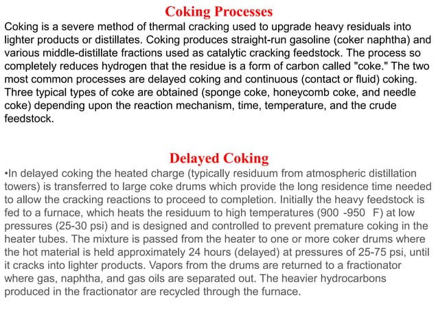 Thermal cracking | PPTX