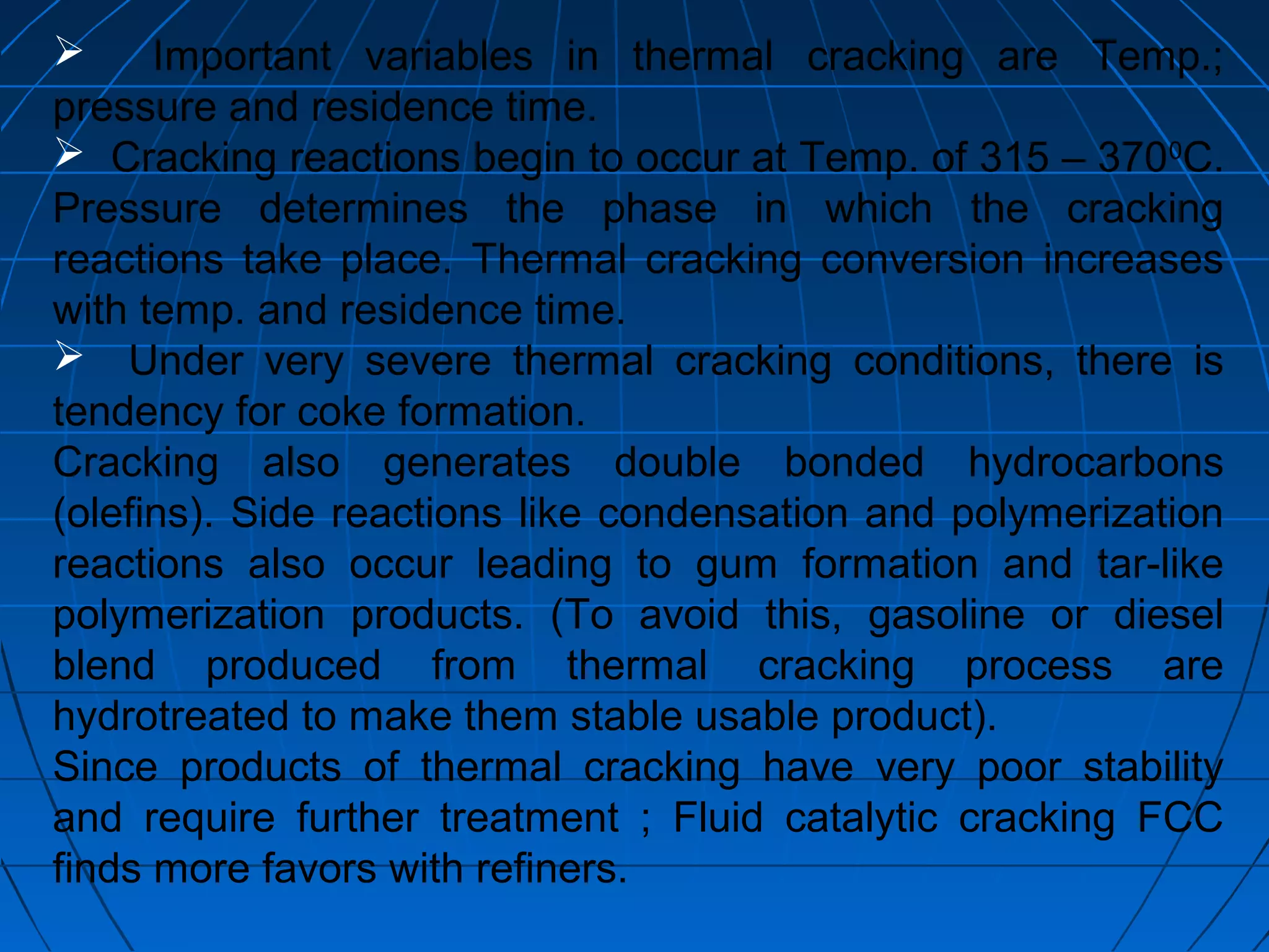 Thermal cracking (2) | PPT