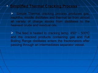 Thermal cracking (2) | PPT