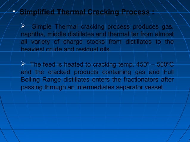 Thermal cracking (2) | PPT