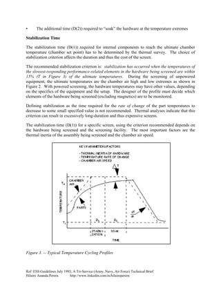 Thermal cycling screen development | PDF