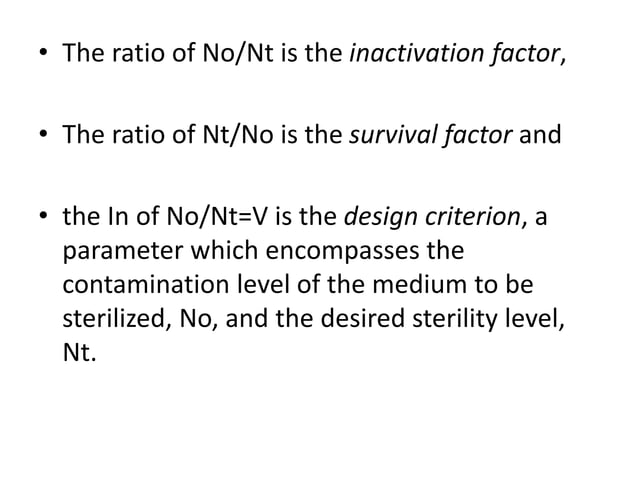 Thermal Death Kinetics and various Isotherms | PPTX