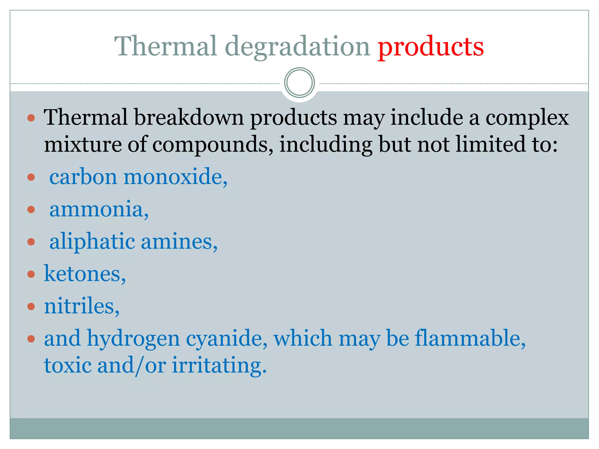 Thermal degradation of Polymers | PPTX