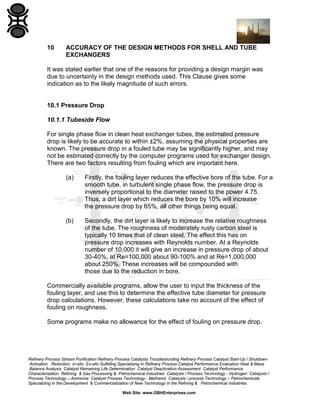 Thermal Design Margins for Heat Exchangers | PDF