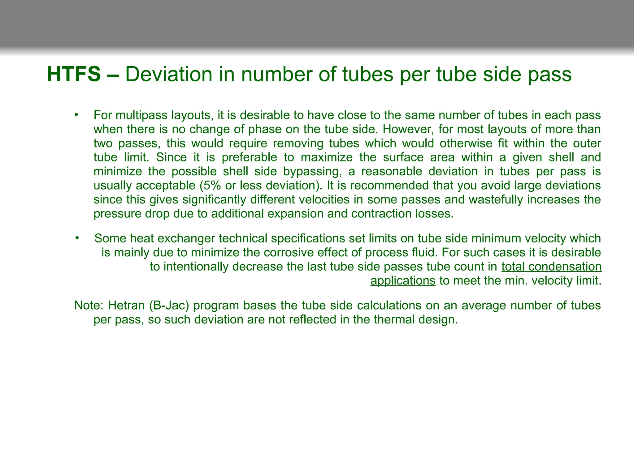 Thermal Design of Shell & Tube type Heat Exchangers (HTFS).ppt