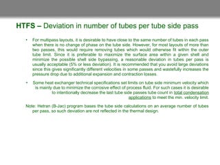 Thermal Design of Shell & Tube type Heat Exchangers (HTFS).ppt