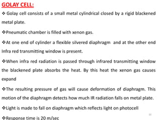 Thermal detectors of ir | PPTX