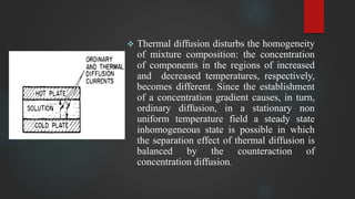 Thermal diffusion | PPTX