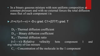 Thermal diffusion | PPTX
