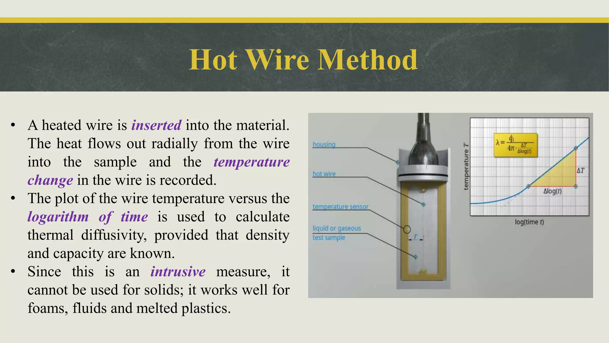 Thermal Diffusivity Pptx Chemistry Science