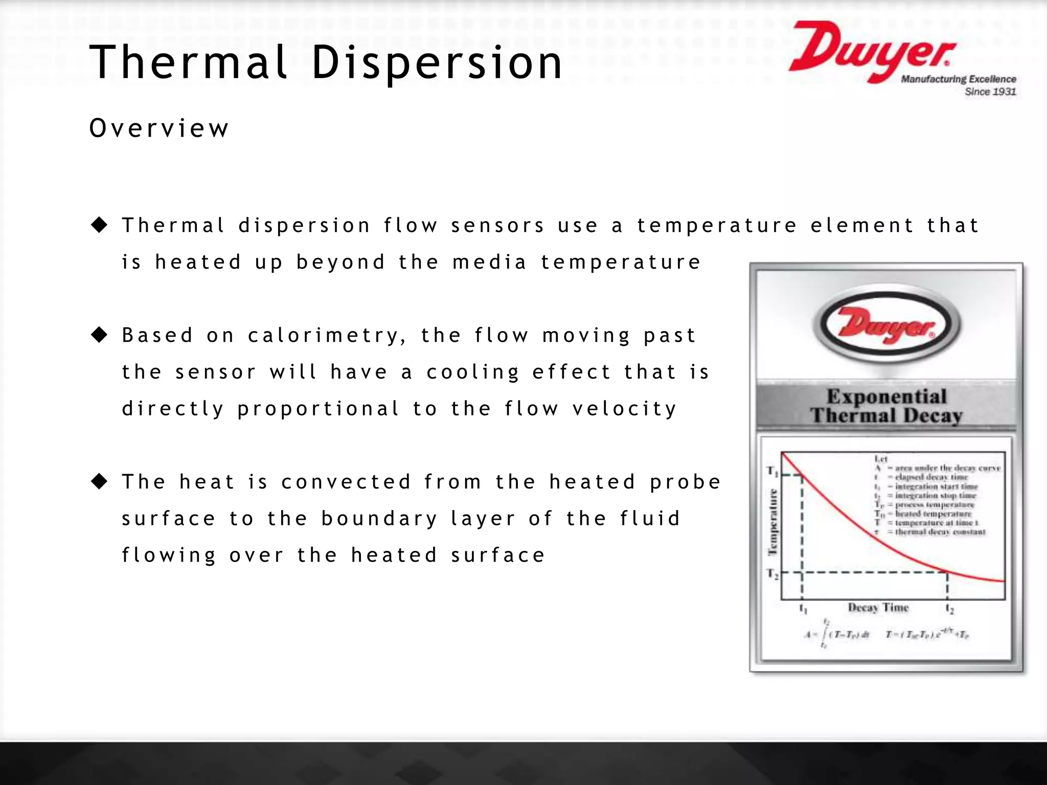 Thermal Dispersion Flow Switches | PPT