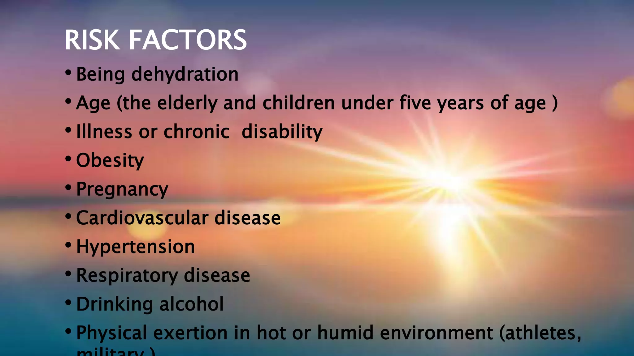 Thermal emergency med surg ppt | PPTX