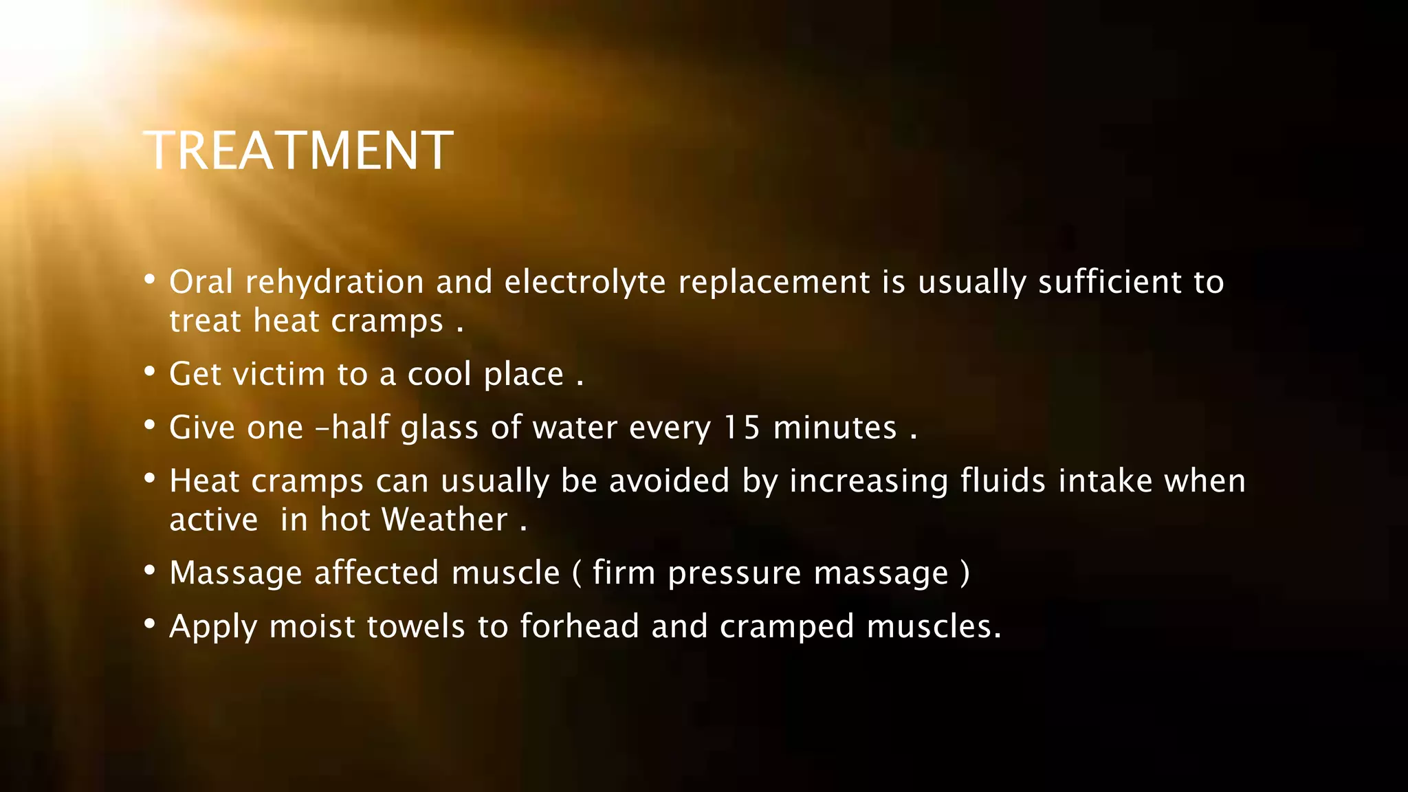 Thermal emergency med surg ppt | PPTX