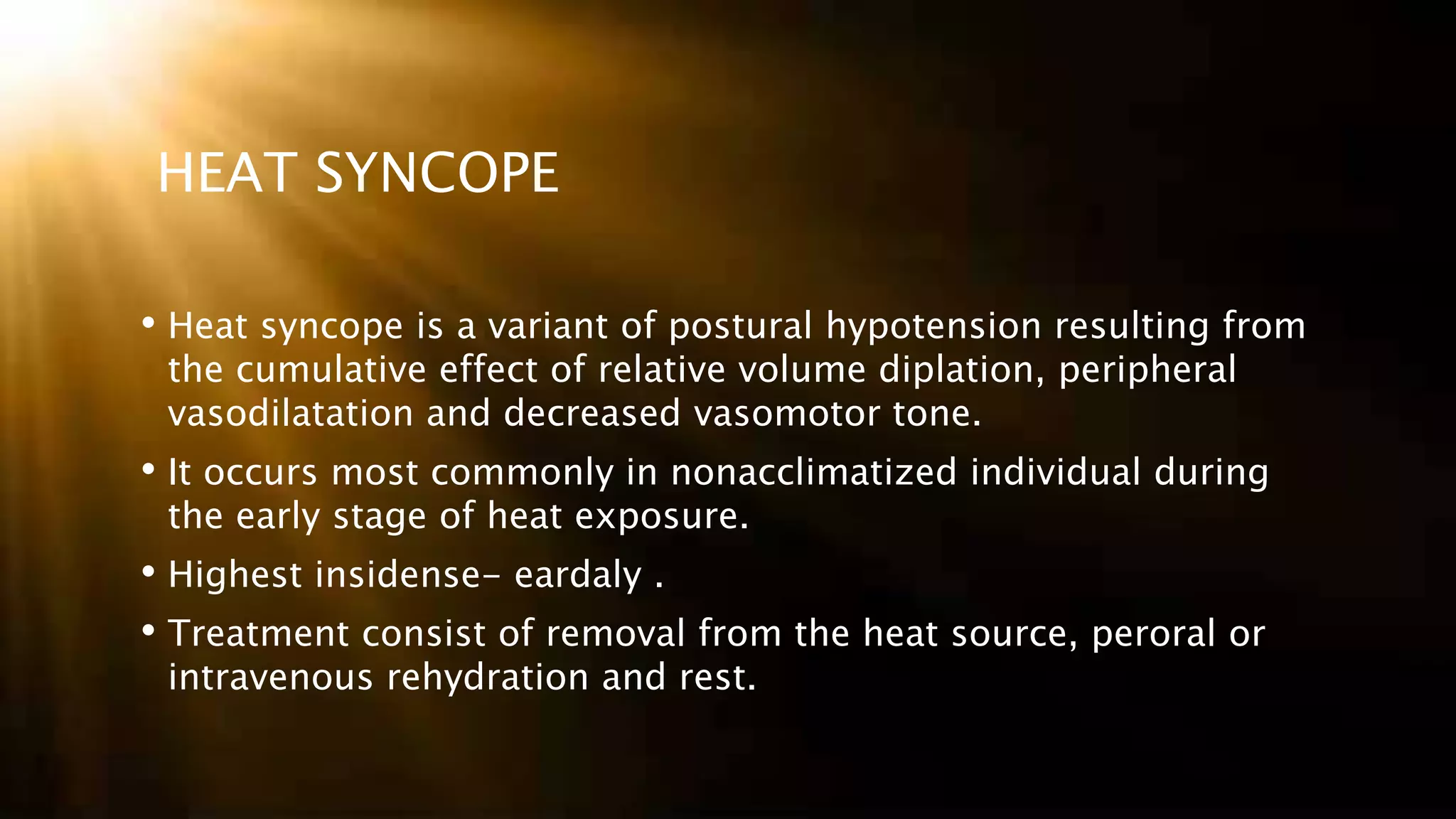 Thermal emergency med surg ppt | PPTX