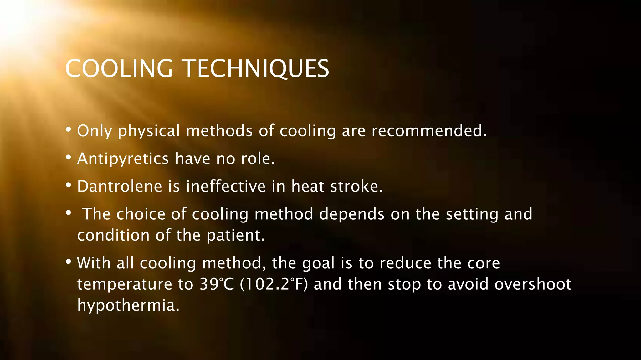 Thermal emergency med surg ppt | PPTX