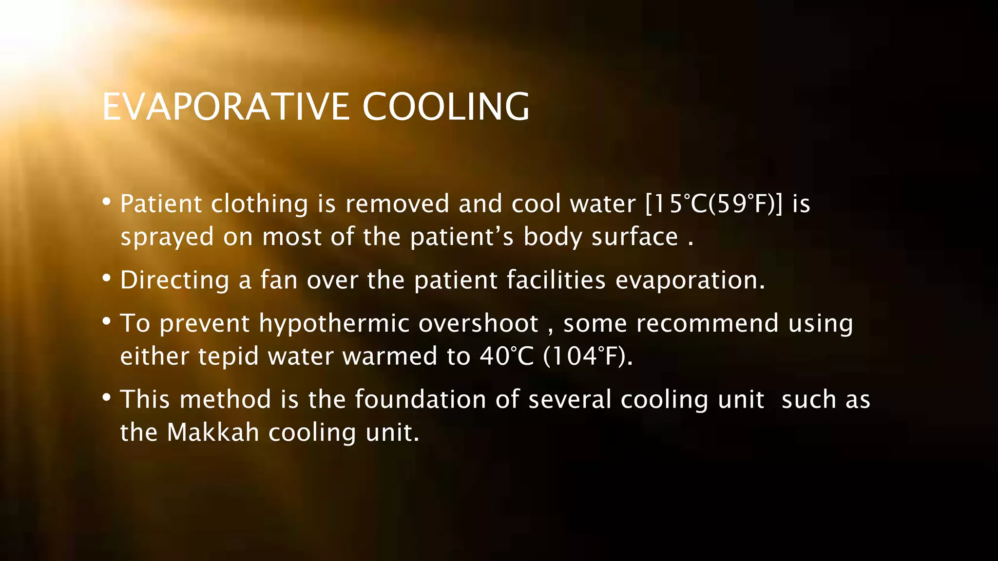 Thermal emergency med surg ppt | PPTX