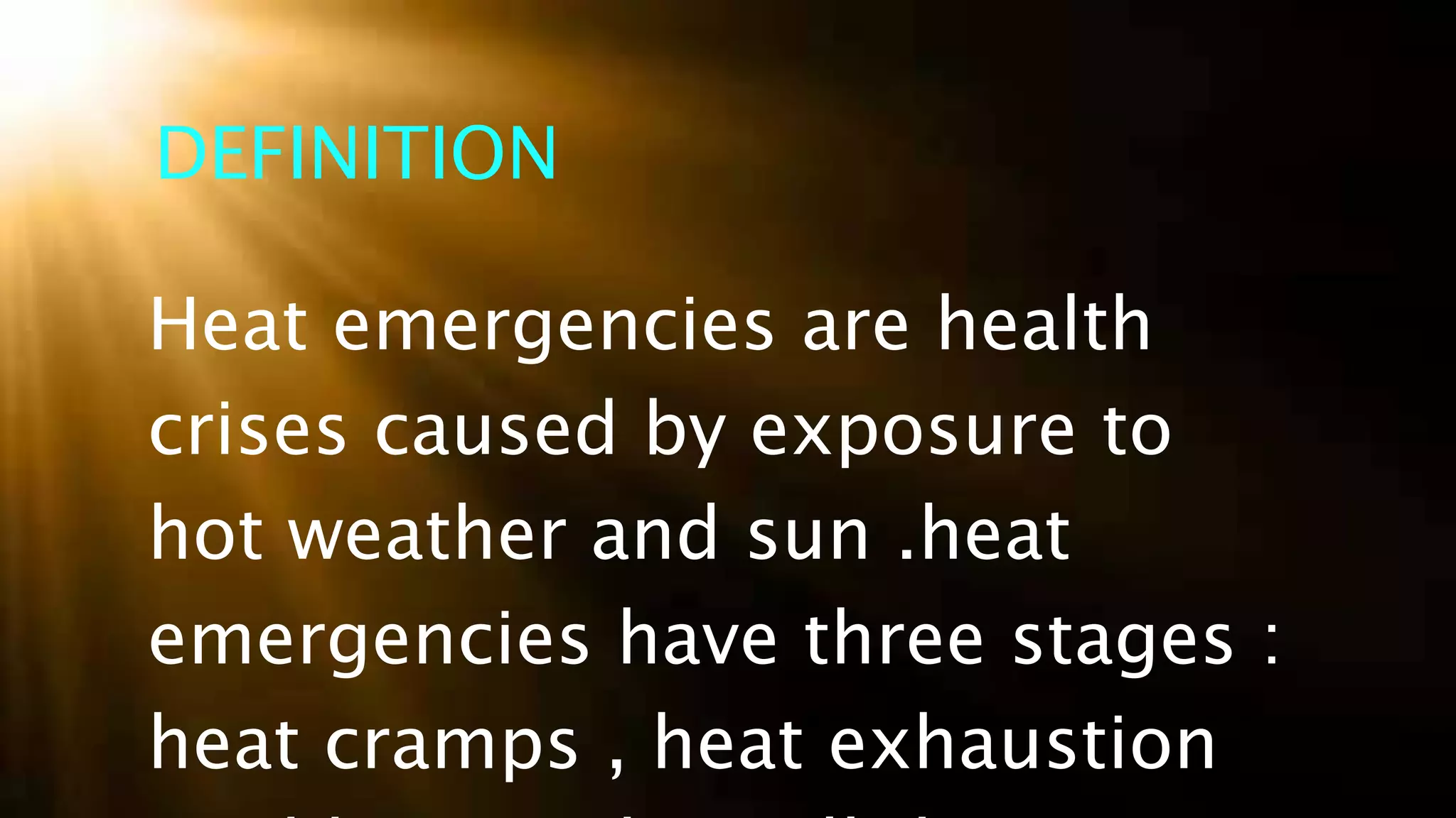 Thermal emergency med surg ppt | PPTX