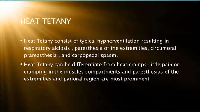 Thermal emergency med surg ppt | PPTX | First Aid | Injuries