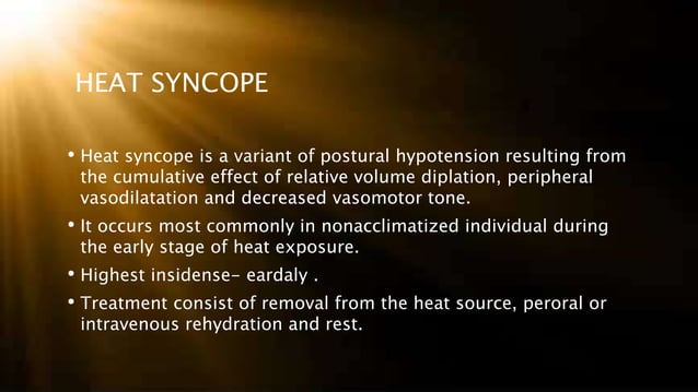 Thermal emergency med surg ppt | PPTX | First Aid | Injuries