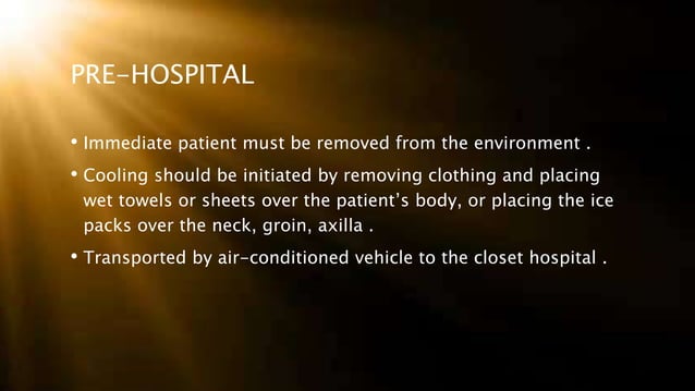 Thermal emergency med surg ppt | PPTX | First Aid | Injuries