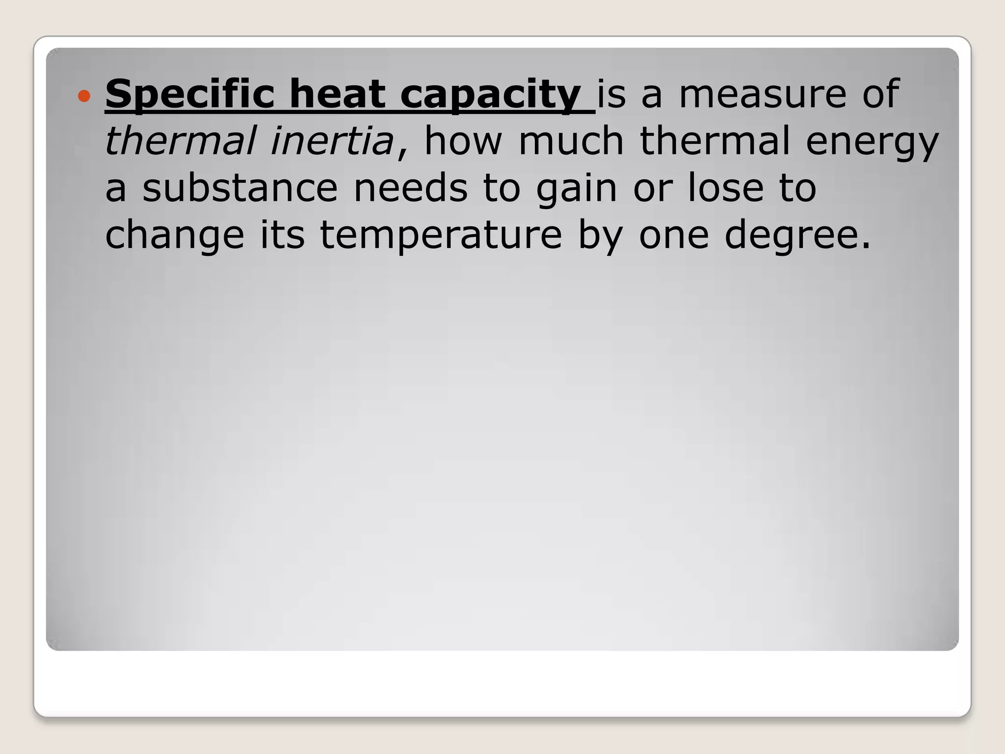 Thermal Energy | PPTX