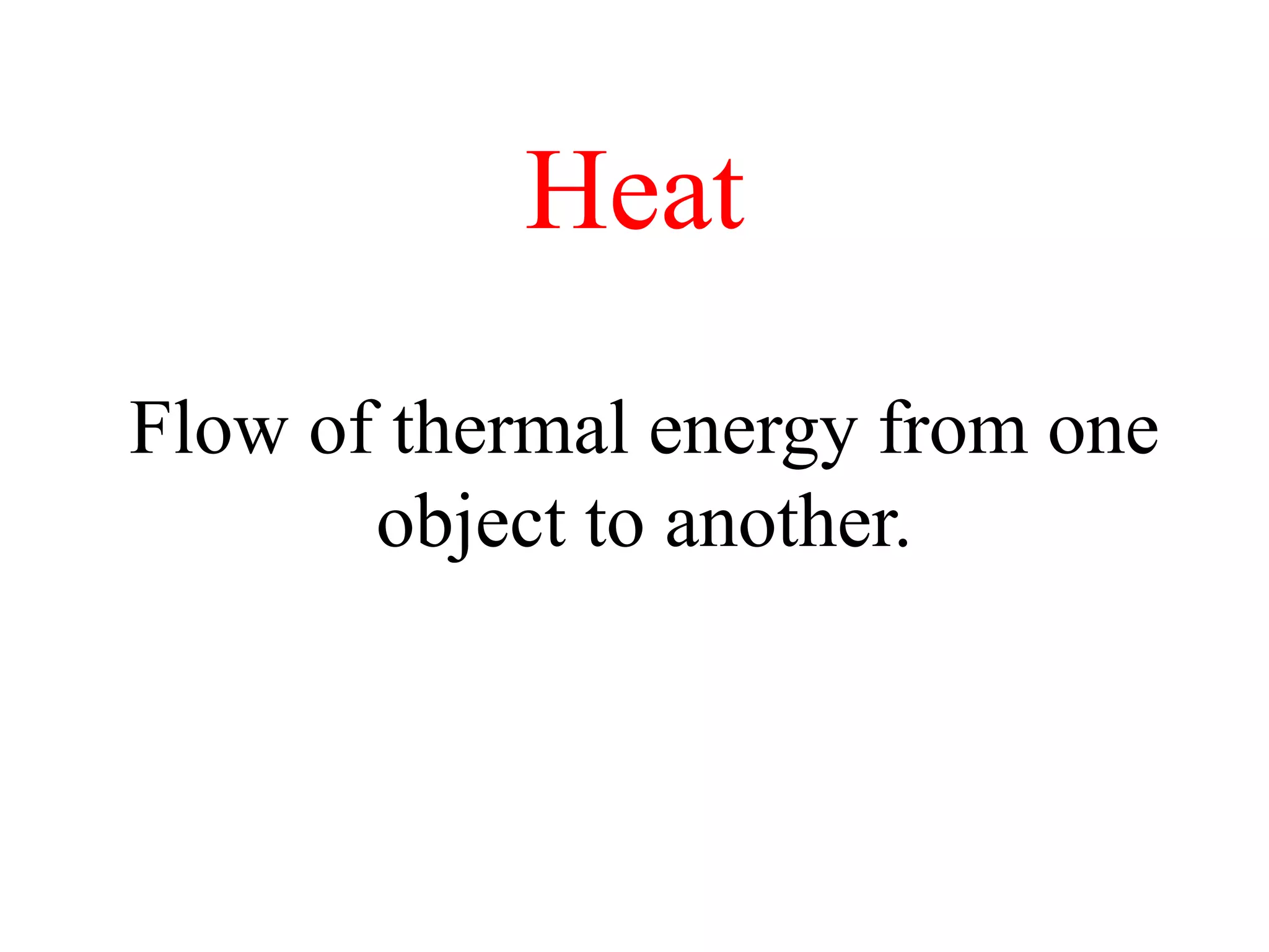 Thermal energy | PPTX