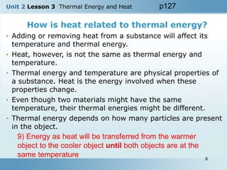 Thermal Energy and Heat_3.ppt | Chemistry | Science
