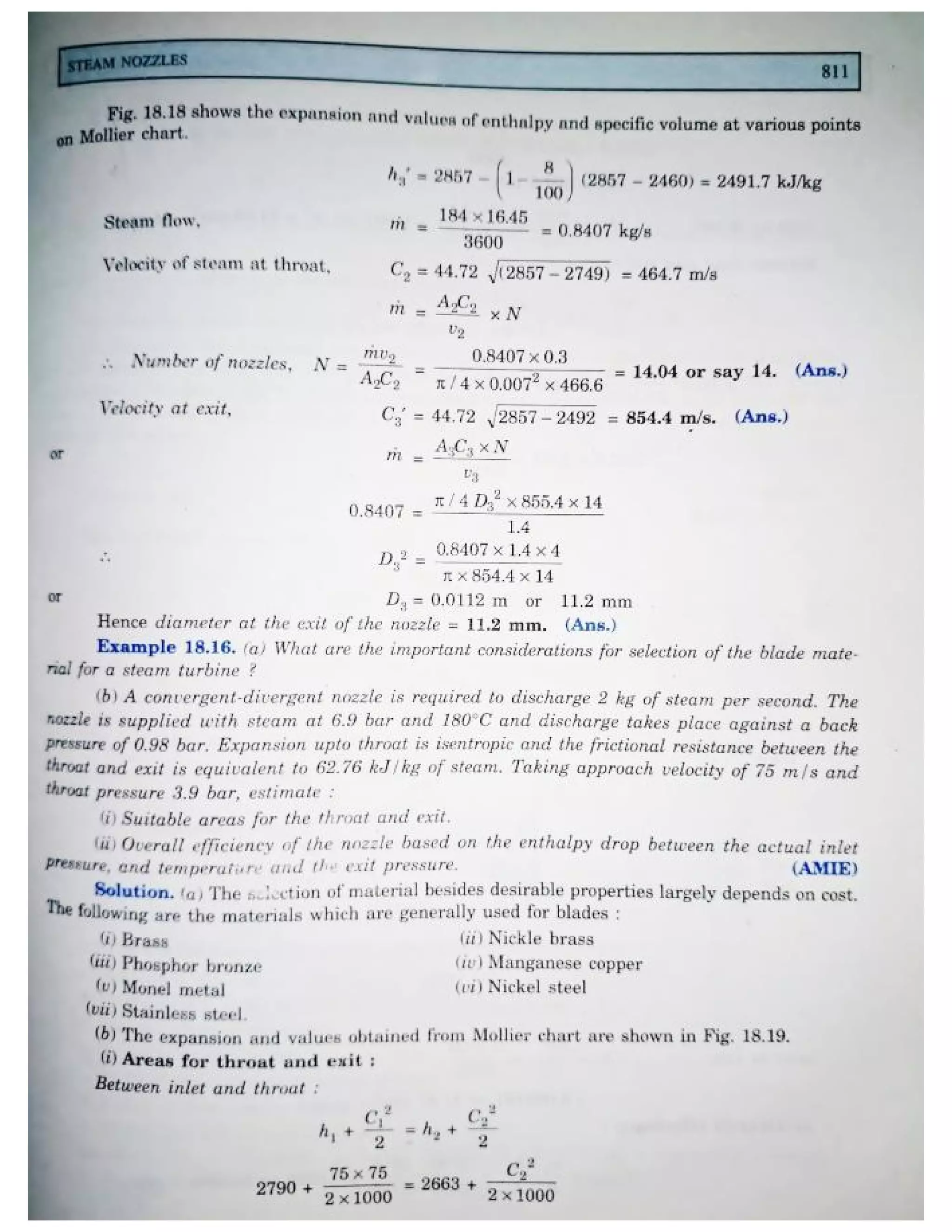 Thermal engineering by rk rajput chapter 18 | PDF