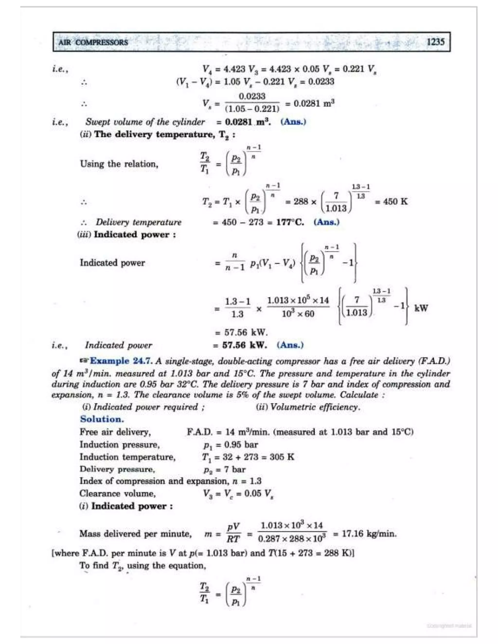 Thermal engineering by rk rajput chapter 24 | PDF