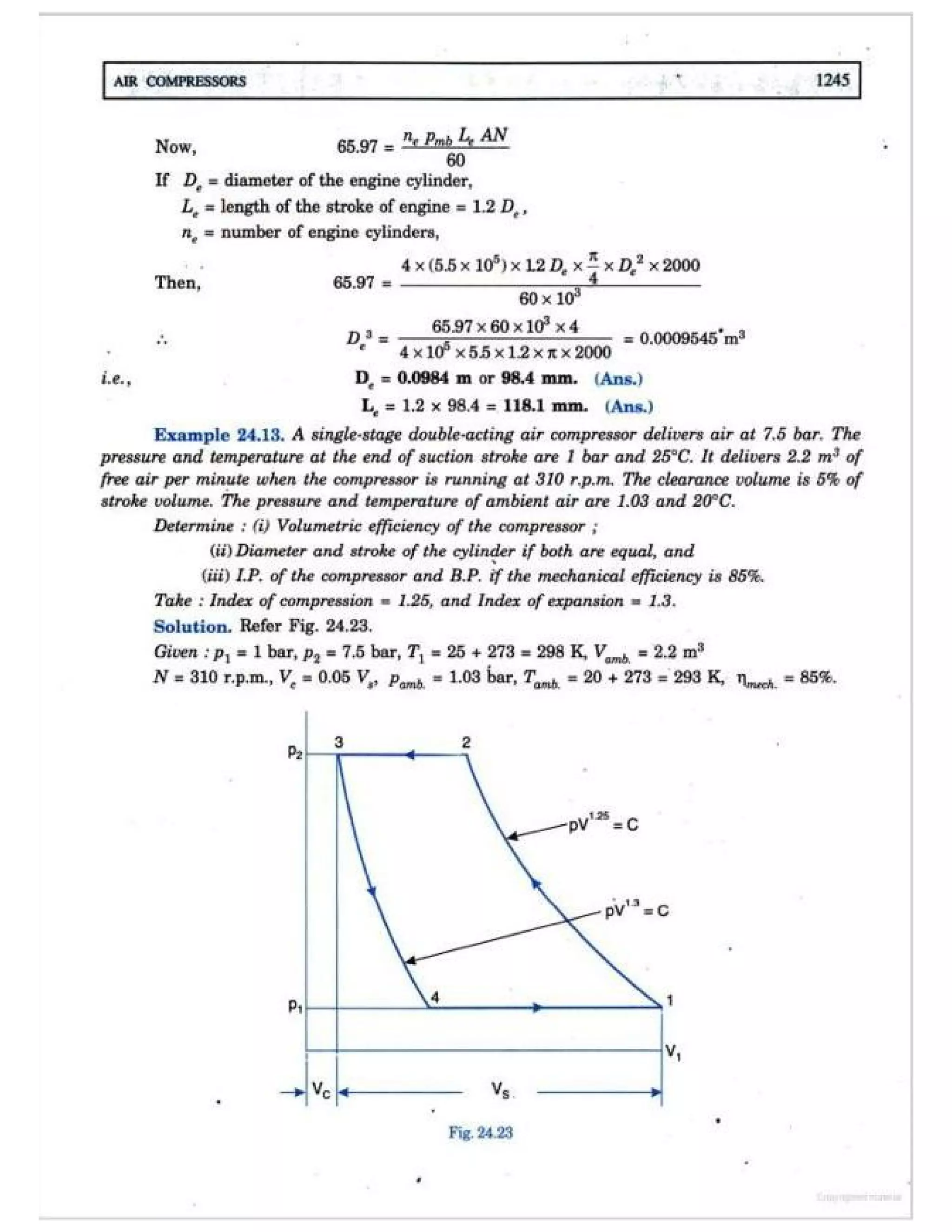 Thermal engineering by rk rajput chapter 24 | PDF