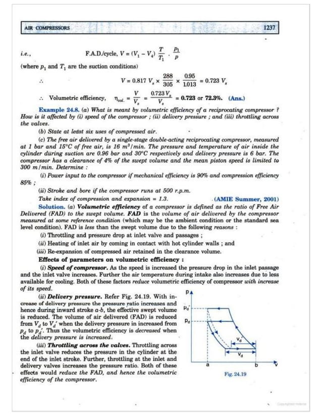 Thermal engineering by rk rajput chapter 24 | PDF