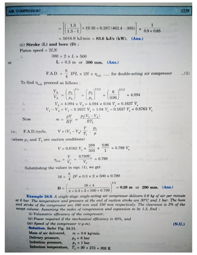 Thermal engineering by rk rajput chapter 24 | PDF