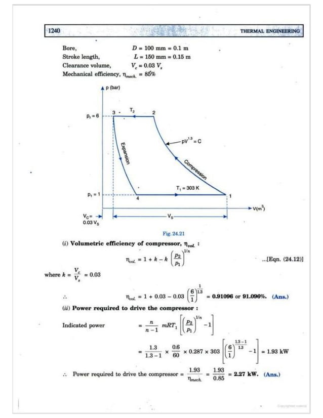 Thermal engineering by rk rajput chapter 24 | PDF