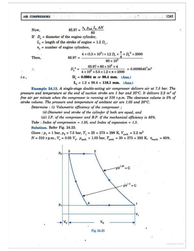 Thermal engineering by rk rajput chapter 24 | PDF