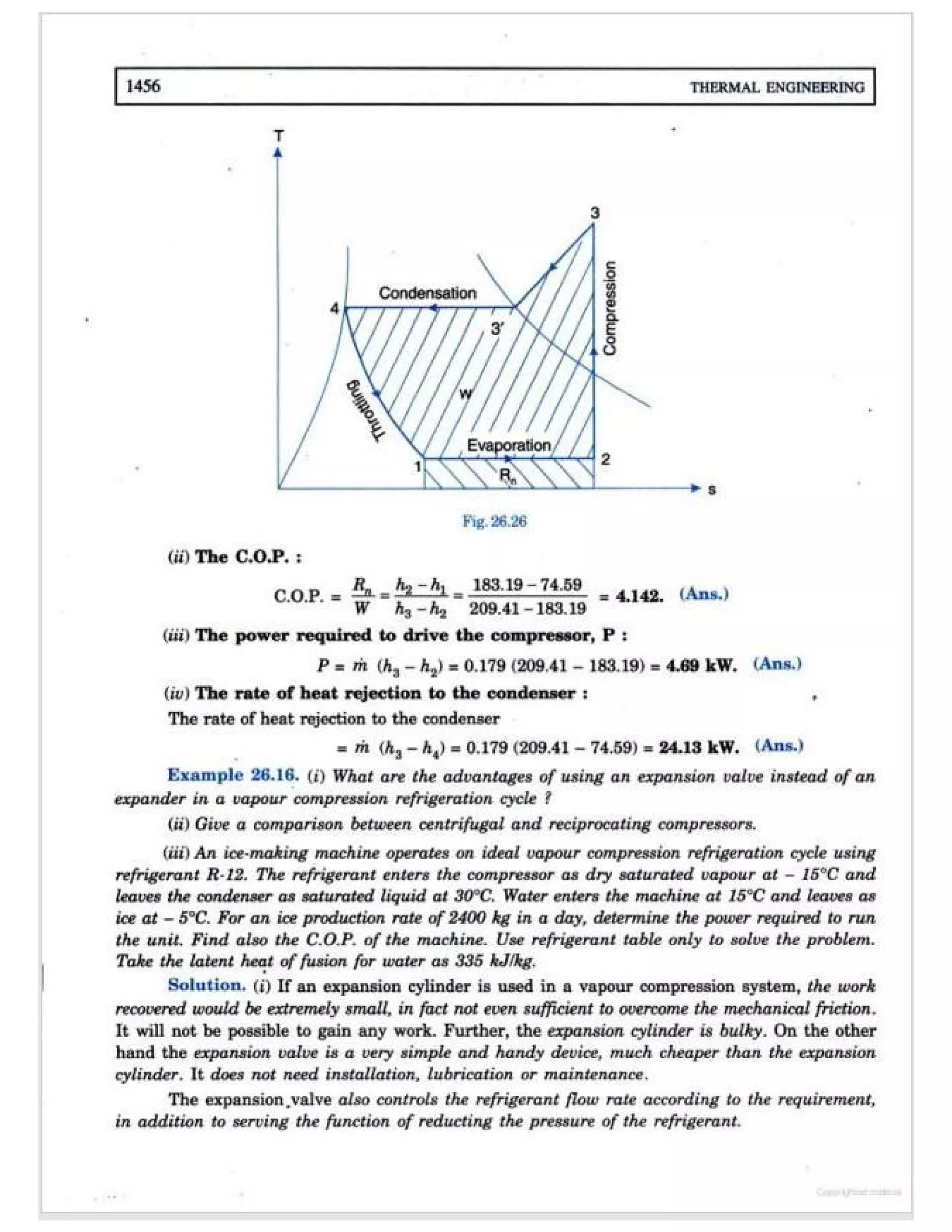 Thermal engineering by rk rajput chapter 26 | PDF