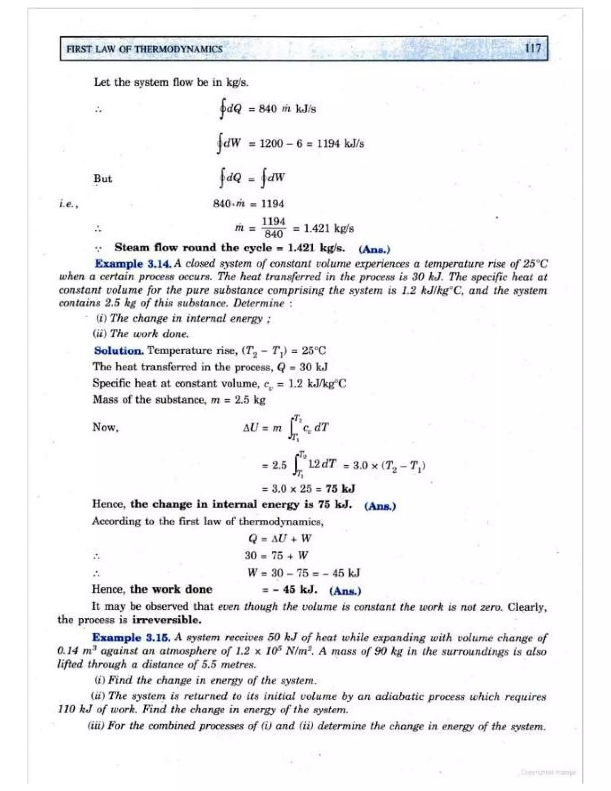 Thermal engineering by rk rajput chapter 3 | PDF