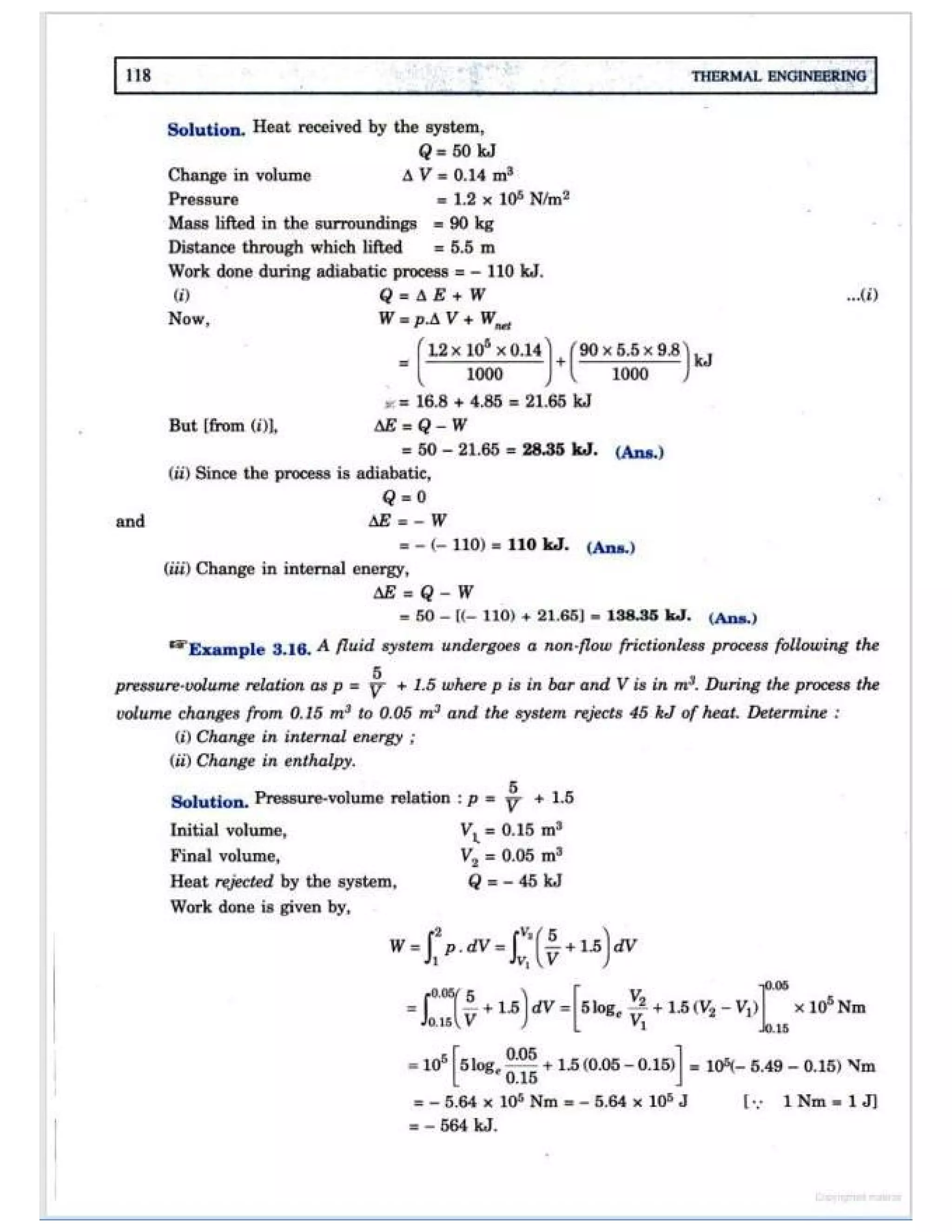 Thermal engineering by rk rajput chapter 3 | PDF