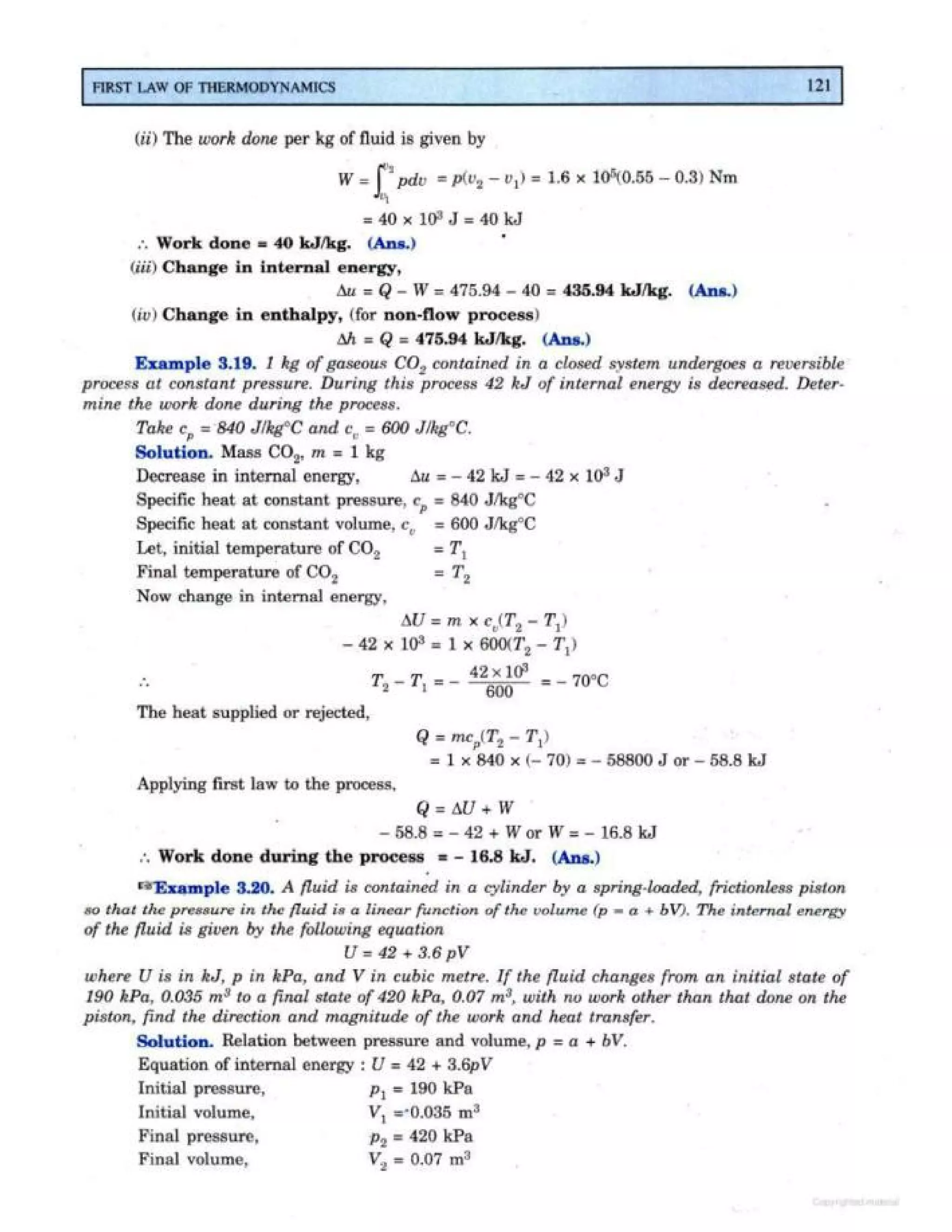 Thermal engineering by rk rajput chapter 3 | PDF