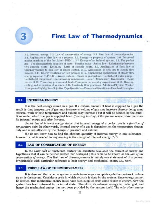Thermal engineering by rk rajput chapter 3 | PDF