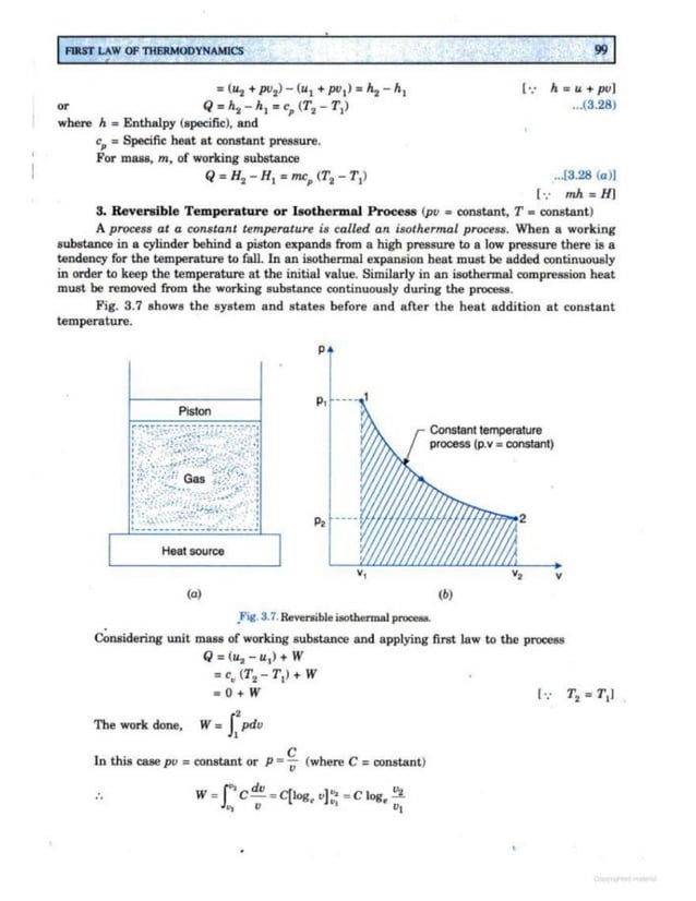 Thermal engineering by rk rajput chapter 3 | PDF