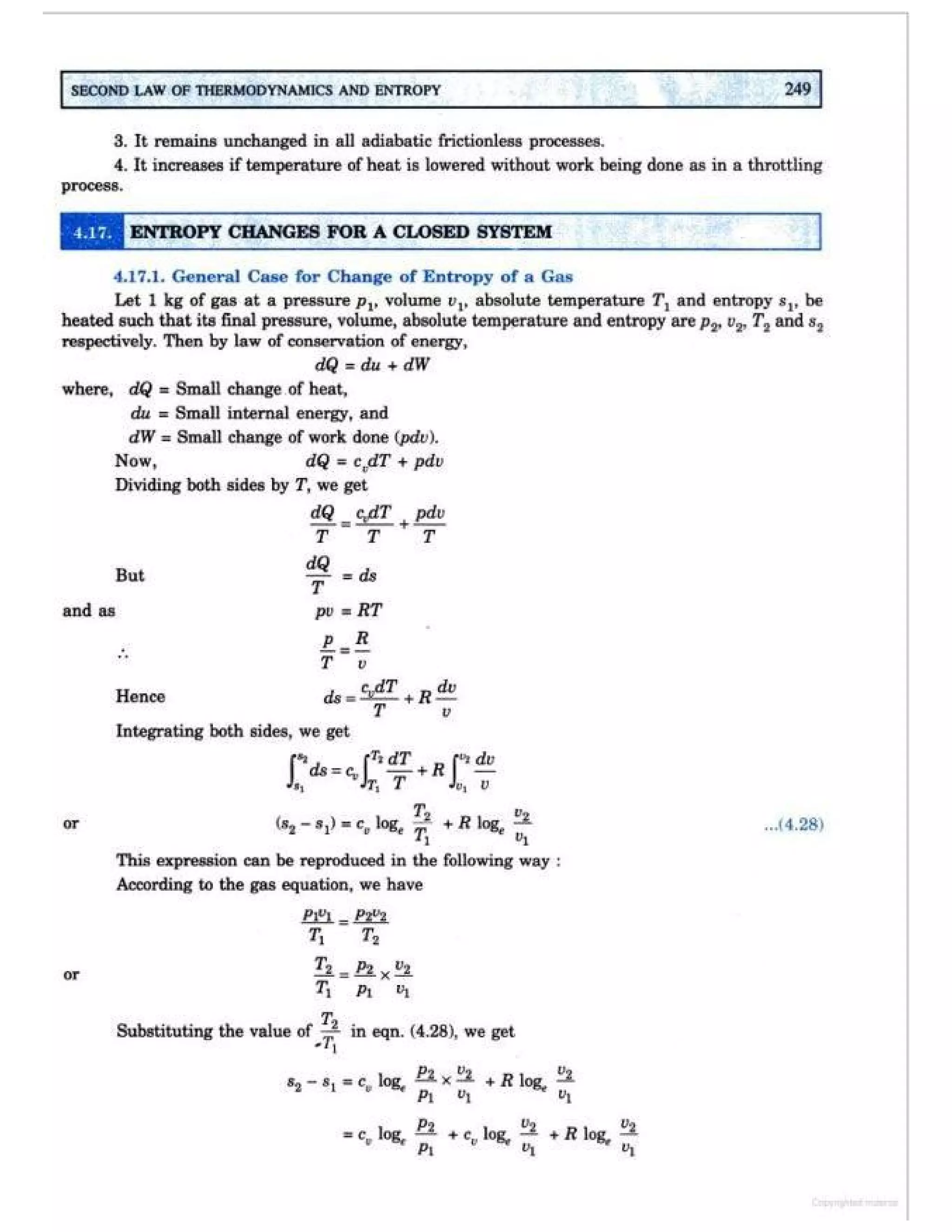 Thermal engineering by rk rajput chapter 4 | PDF