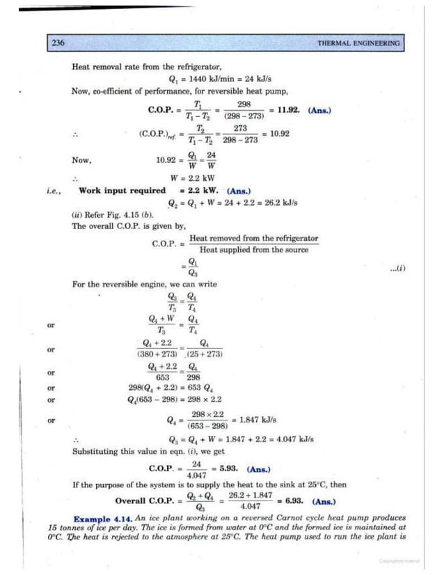 Thermal engineering by rk rajput chapter 4 | PDF