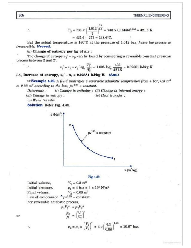 Thermal engineering by rk rajput chapter 4 | PDF