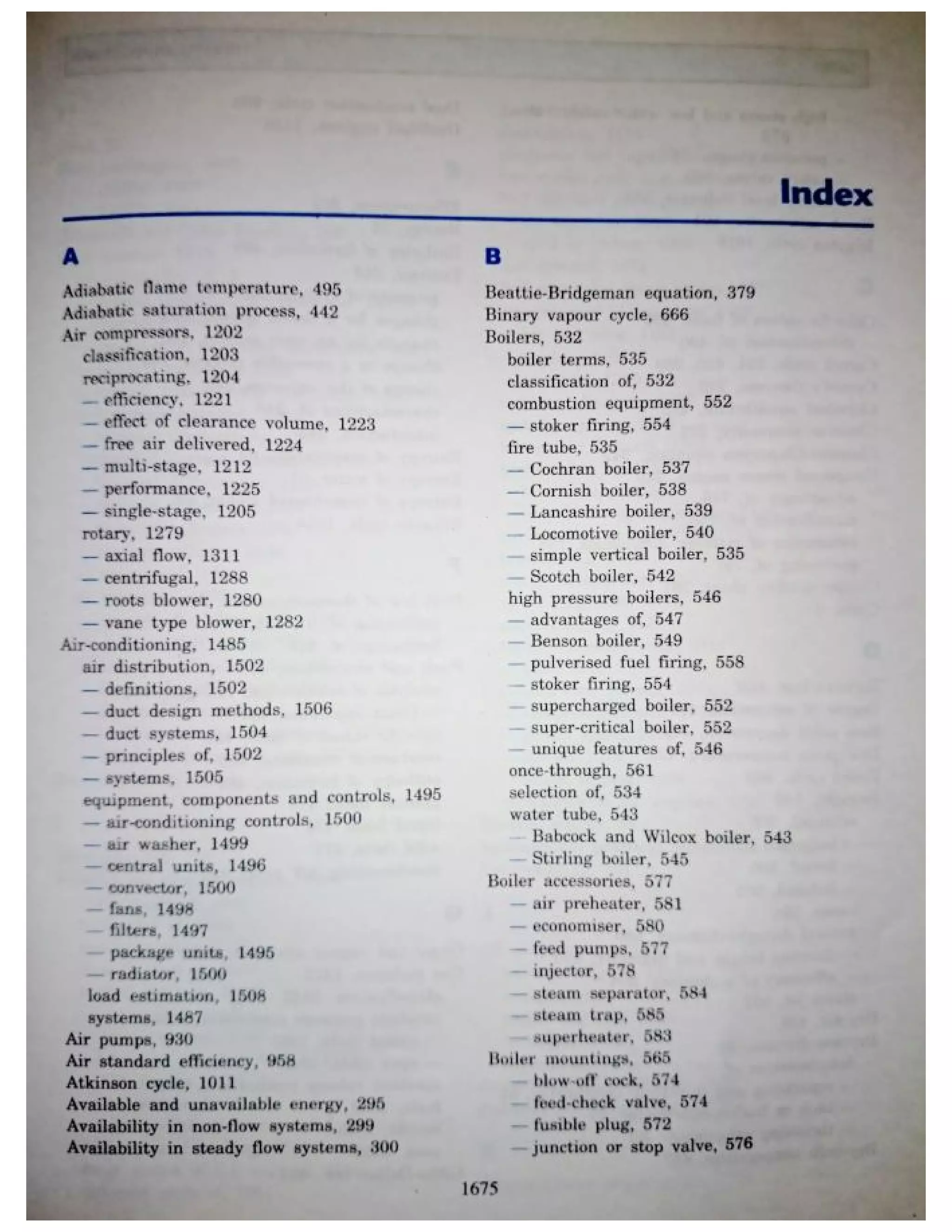 Thermal engineering by rk rajput index | PDF