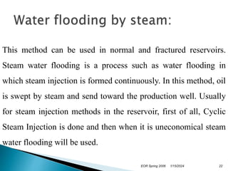thermal enhanced oil recovery power point | PPT