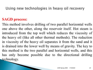 thermal enhanced oil recovery power point | PPT