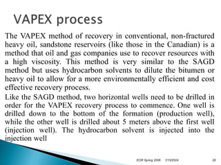 thermal enhanced oil recovery power point | PPT